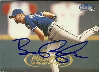 Bill Pulsipher autographed Baseball Card (Brewers) 1998 Fleer Tradition ...