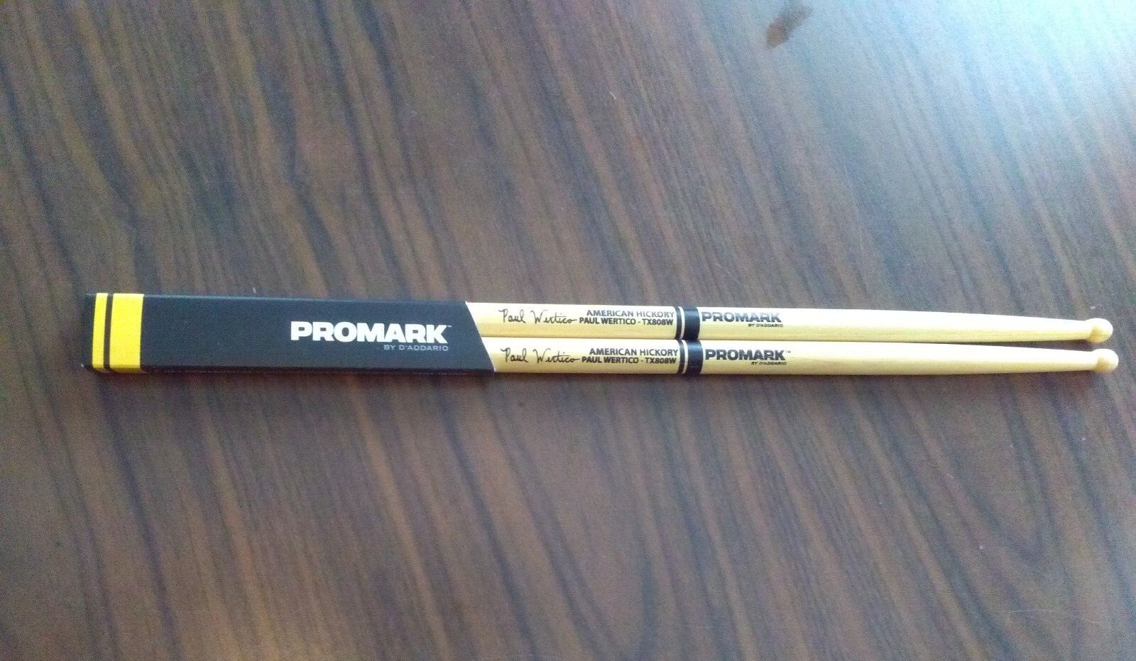 1 pair Promark Paul Wertico TX808W Drumsticks brand new | eBay
