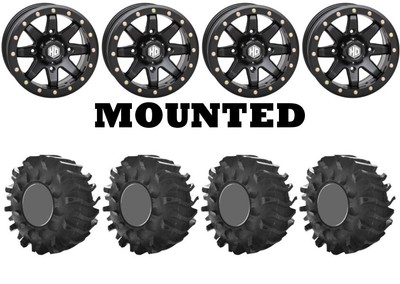 Kit 4 Interco Aqua Torque 30x10-14 on STI HD9 Beadlock Matte Black ...