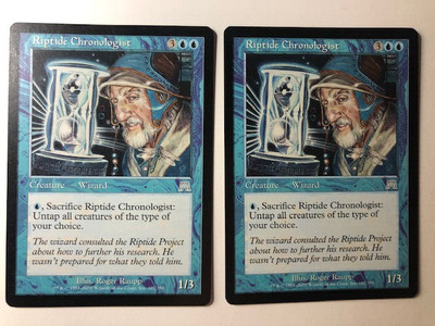 2x Riptide Chronologist Onslaught LP Condition Magic Cards, FREE SHIPPING | eBay