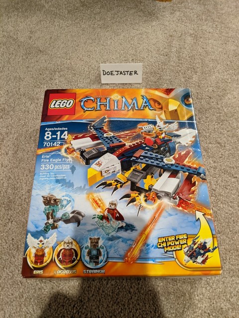LEGO LEGENDS OF CHIMA: Eris' Fire Eagle Flyer (70142) for sale online ...