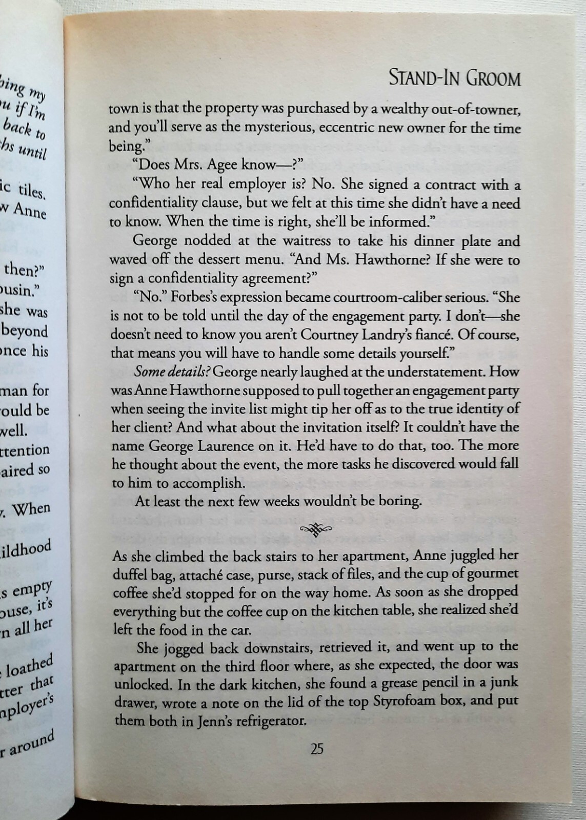 Brides of Bonneterre Kaye Dacus (New, Pbk, 2011) Stand In Groom Menu ...