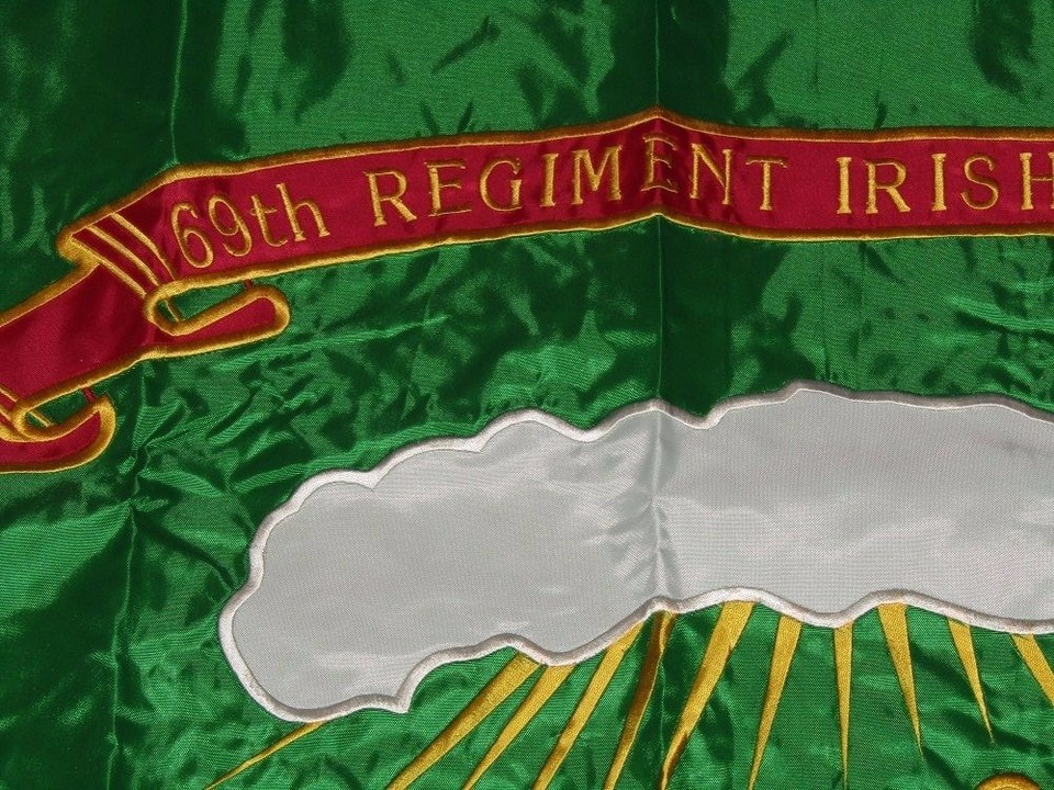 3x5 Embroidered Sewn Irish 69th Regiment 300D Nylon Flag 3'x5' Banner ...