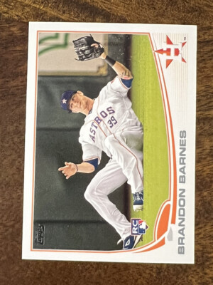 2013 Topps Brandon Barnes RC #654 Houston Astros | eBay