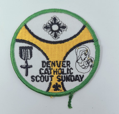 Denver Catholic Scout Sunday Patch - BSA Patch 3" | eBay