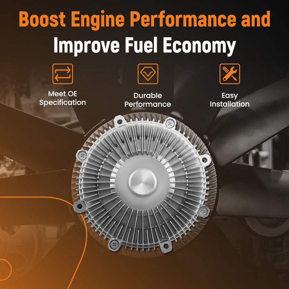 Cooling Fan Clutch for Ford F-150 Lincoln Mark LT Navigator 07-08 ...