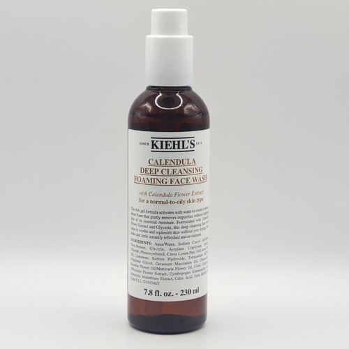 Kiehl's Calendula Deep Cleansing Foaming Face Wash 7.8 oz / 230mL NEW 3605970630881 | eBay