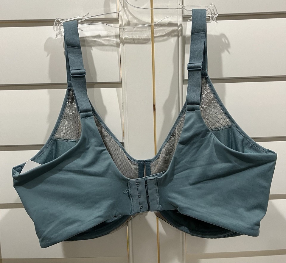 Chantelle Peacock Green Norah Chic Underwire Bra Style 13F1 Size 38 DDDD Nwt $78 | eBay