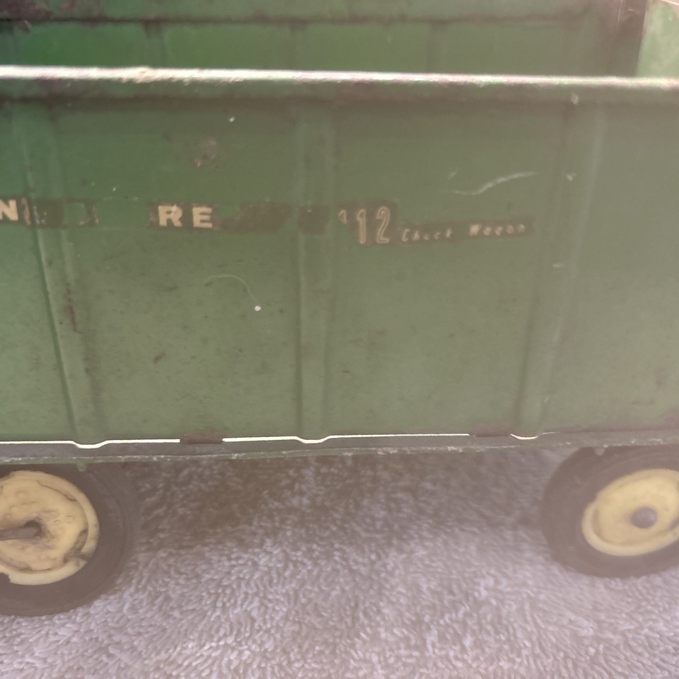 Vintage Ertl John Deere 112 Forage Chuck Wagon Stock # 533 1/16 Scale ...