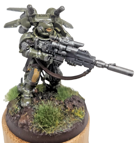 Warhammer 40k Space Marines Captain Lieutenant Phobos Raptors Painted ...