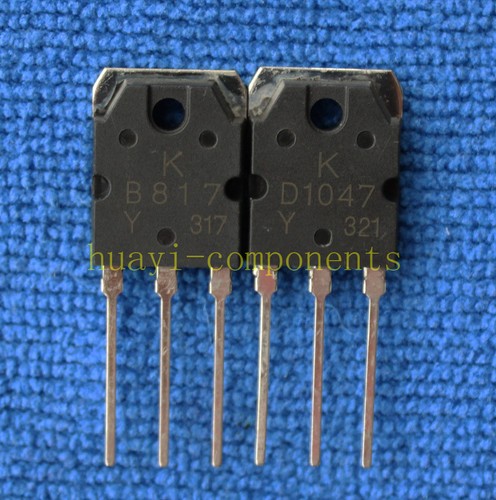 5pairs KTB817/KTD1047 2SB817/2SD1047 B817/D1047 Transistor KEC TO-3P | eBay
