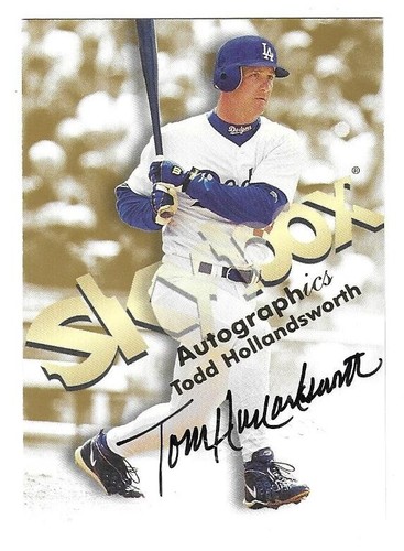Todd Hollandsworth 1999 SKYBOX PREMIUM AUTOGRAPHICS AUTOGRAPH CARD ...