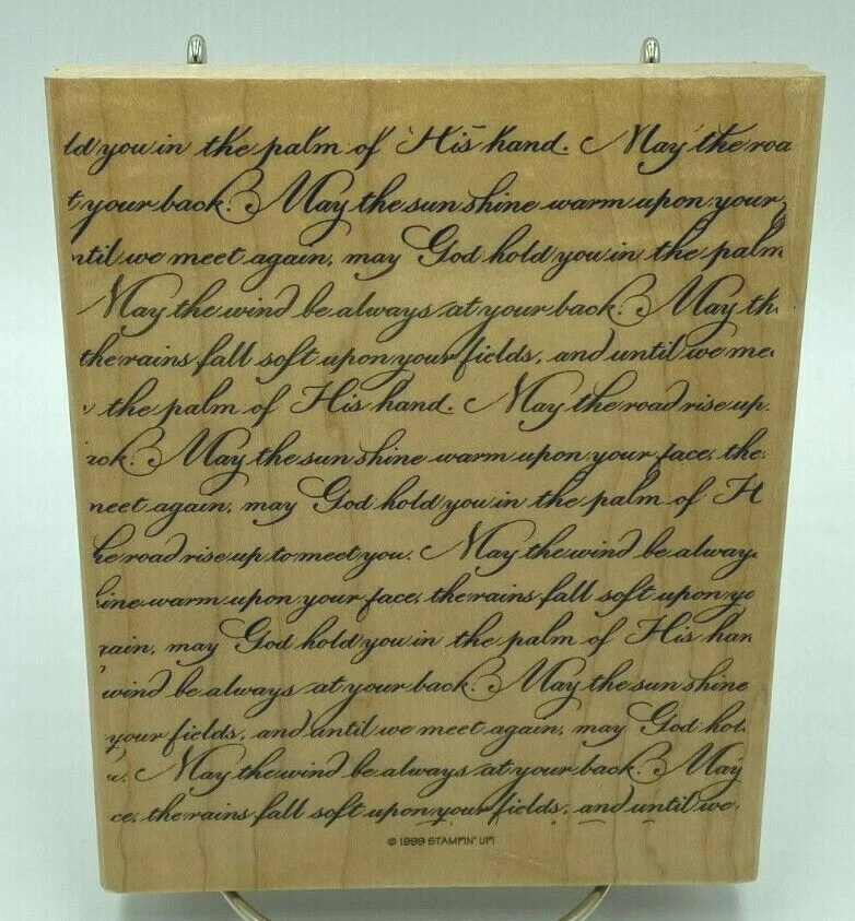 Script Background Stamp