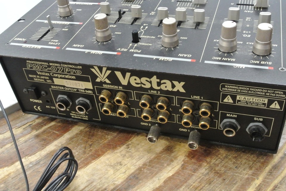 Vestax PMC-07PRO DJ Mixer | eBay