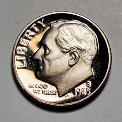 1985 S ROOSEVELT DIME PROOF UNC #C8165 | eBay