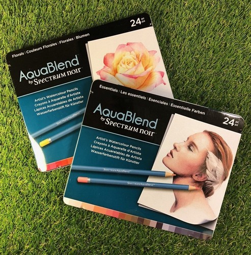 Spectrum Noir AquaBlend Watercolor Pencils 24 Pc - Sold Separately | eBay