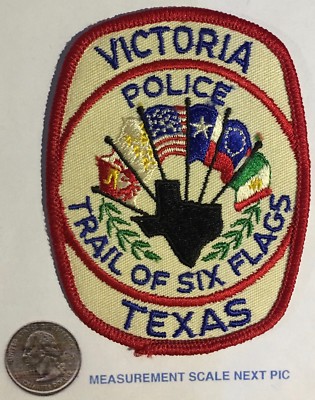 Victoria Texas TX Police Shoulder Patch Unused | eBay