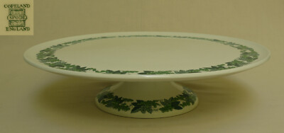 Copeland Spode Valencia (Green) 12.25" Round COMPOTE | eBay
