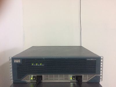 CISCO 3845/K9 GIGABIT VOICE SECURITY ROUTER ios-15.1 PVDM CME-8.5 ...