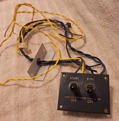 Hammond Organ B3 C3 A100 Start and Run Switch Assembly w/ plate and ...