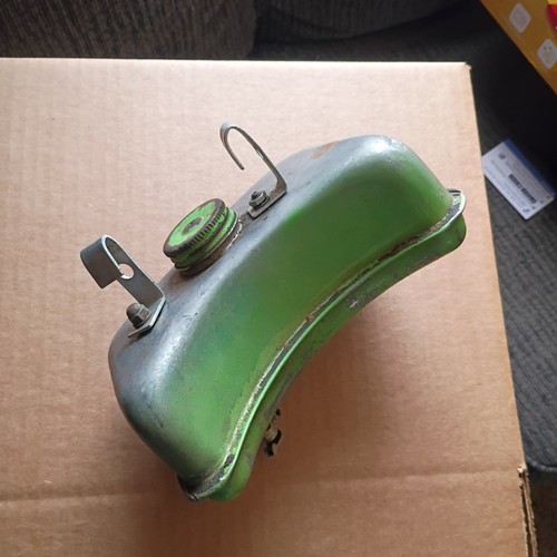 Vintage Metal Used Small Engine Fuel Gas Tank | eBay