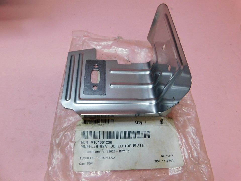 MUFFLER HEAT DEFLECTOR PLATE ECHO V104001230 CHAINSAW --- BOX 6002 A | eBay