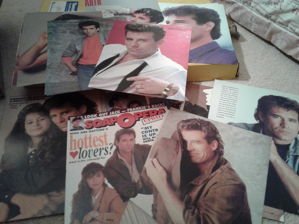 Vintage Bradley Lockerman Pinups Clippings General Hospital UFO | eBay