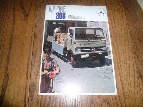 Mercedes-Benz LP-LPK 808 Sales Brochure - Afrikaans Language - Vintage ...