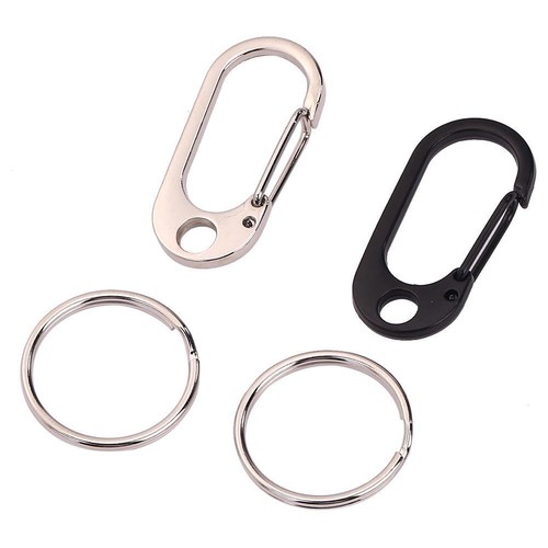 Key Chain Ring Hiking Climbing Survival Hook Camp Backpack Tactical ...