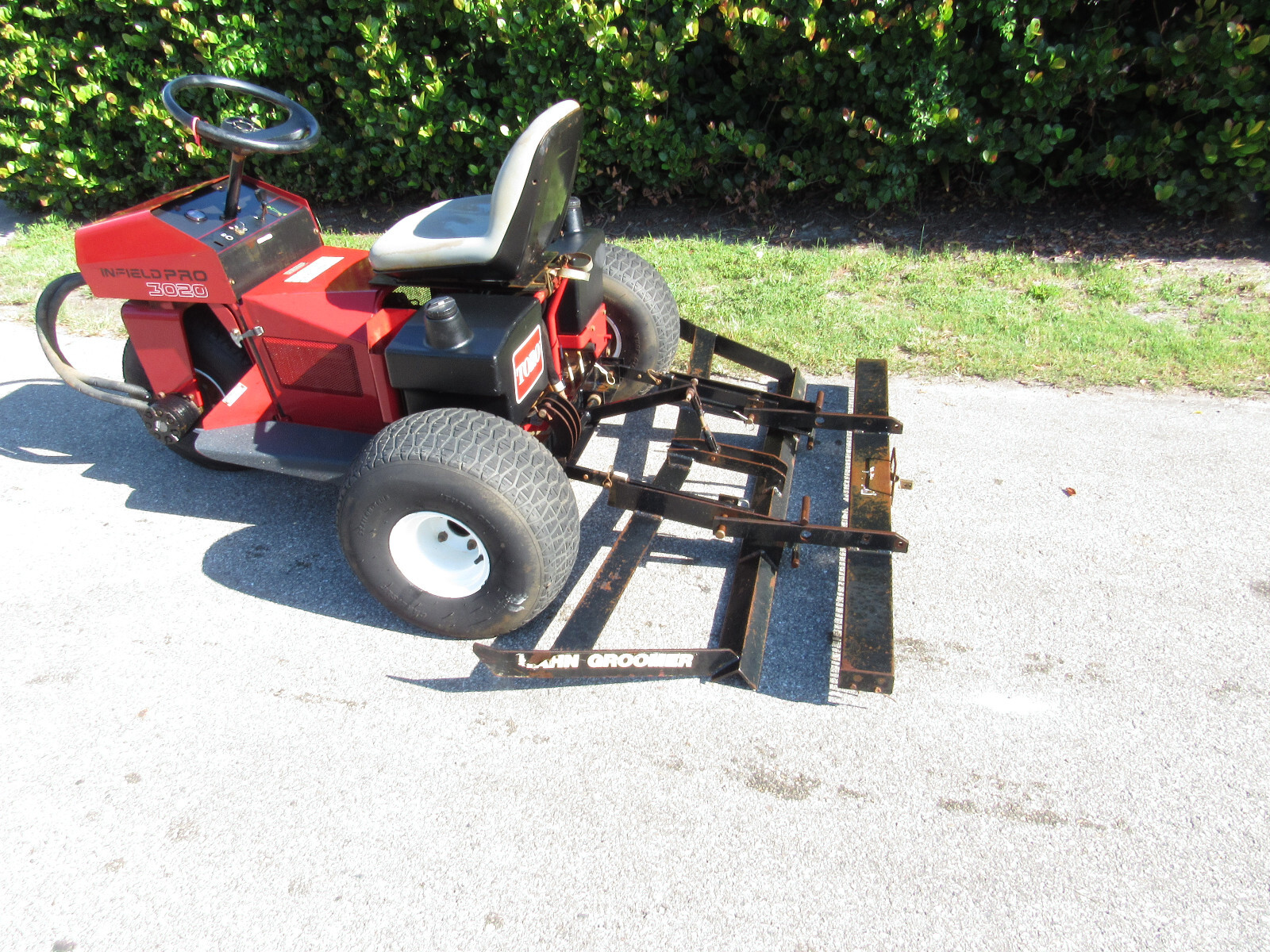 Toro 3020 Sand Pro Sand Trap Rake 3 Wheel Drive Rahn Groomer Dependable ...