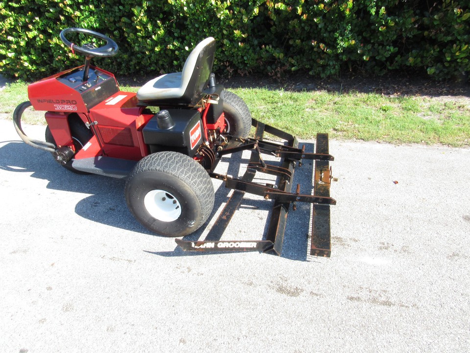 Toro 3020 Sand Pro Sand Trap Rake 3 Wheel Drive Rahn Groomer Dependable ...