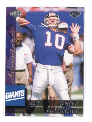 Football Card - 1999 Kent Graham 103 - New York Giants Collectors Edge ...