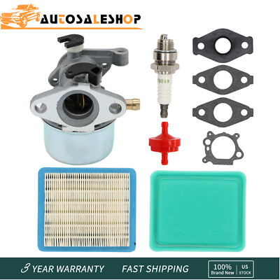 Carburetor Kit For Briggs & Stratton 675 Series 190CC Lawn Mower Engine ...