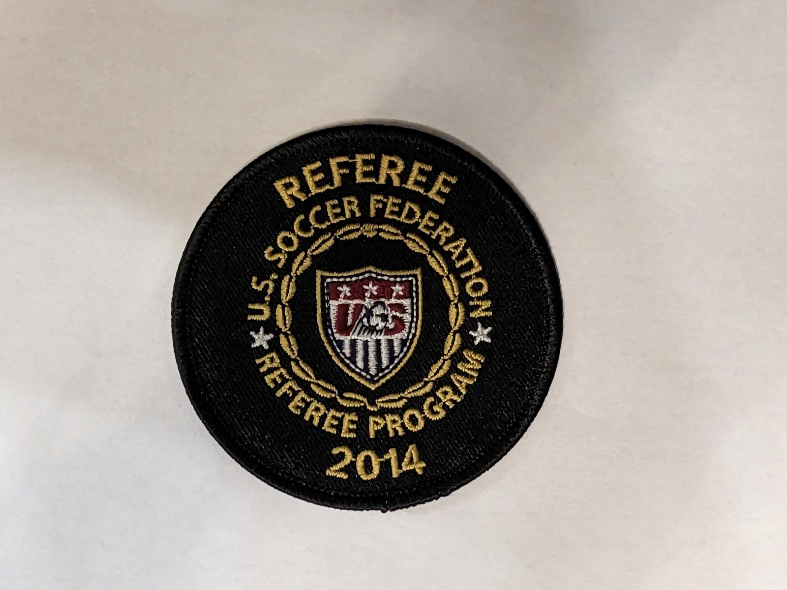 2014 USSF Soccer Referee Badge - Patch - US Soccer Federation | eBay