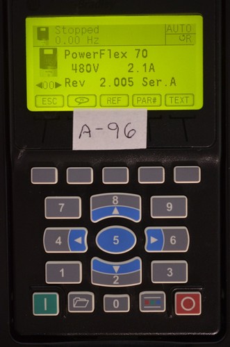 Allen-Bradley 20-HIM-A6 SERIES A Full Numeric HMI Keypad Firmware 2.005 ...