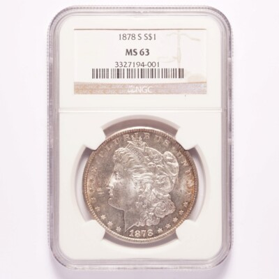 1878-S Morgan Silver Dollar NGC MS63 | eBay
