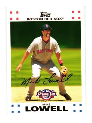 2007 Topps Opening Day #14 Mike Lowell Boston Red Sox | eBay