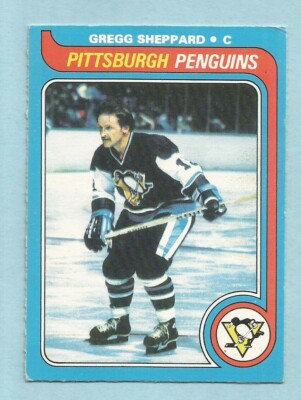 1979-80 O-Pee-Chee OPC Hockey Gregg Sheppard #172 Pittsburgh Penguins ...