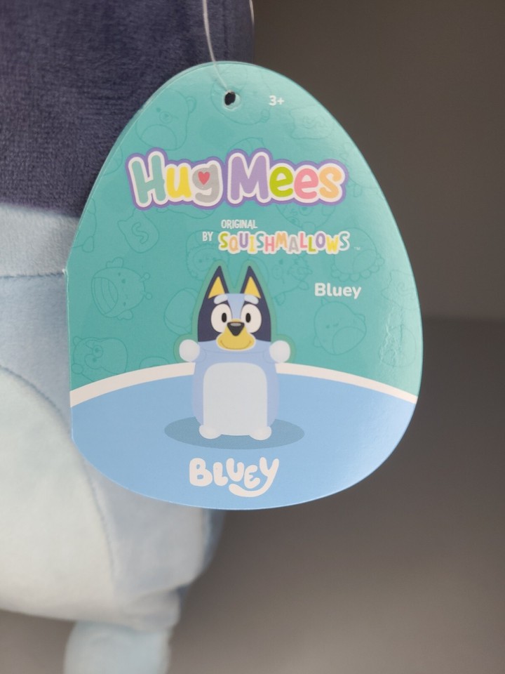 Squishmallow Bluey 10” Hugmee Plush Blue Dog Bluey TV Show New NWT | eBay