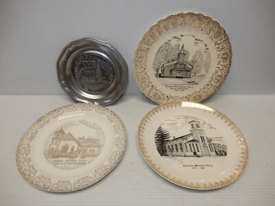 4 VINTAGE TITUSVILLE PENNSYLVANIA COLLECTOR PLATES DRAKE WELL ETC | eBay