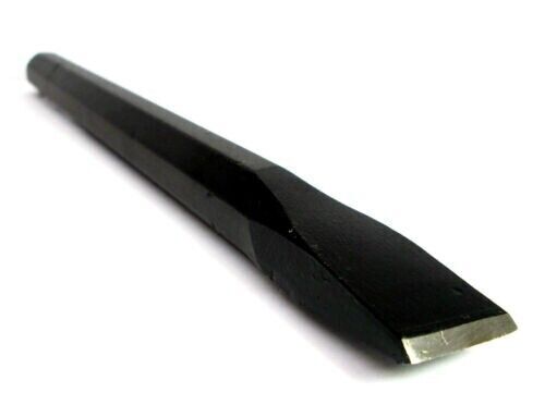 Cold Steel Chisel 10" Hardened Steel Durable Heavy Duty Masonry Brick ...
