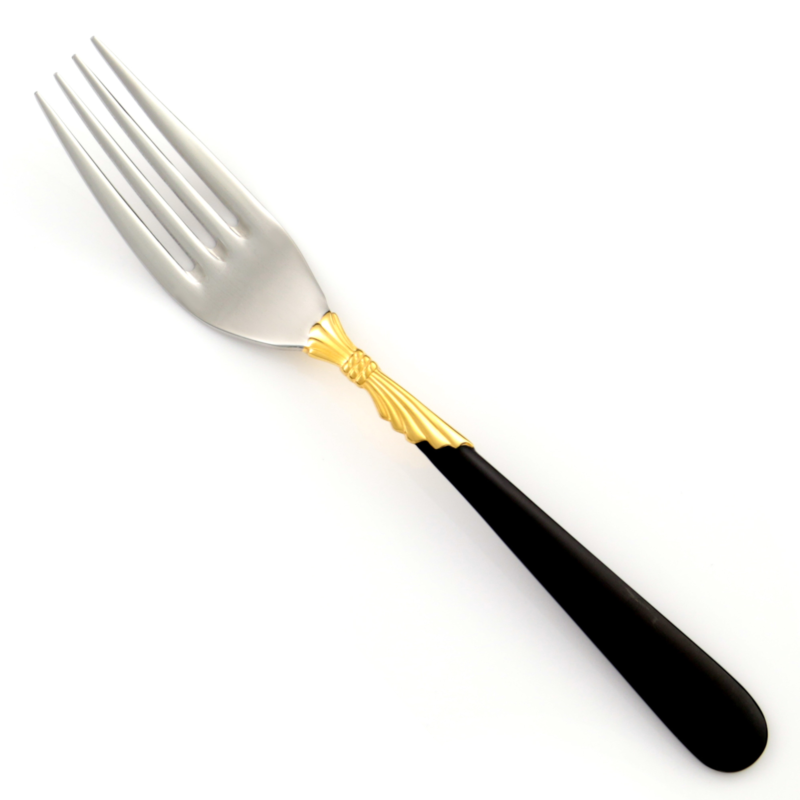 Yamazaki LINDI BLACK Gold Stainless Patrick 18/8 Silverware CHOICE ...