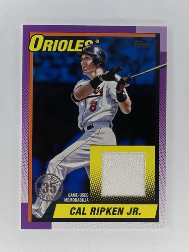 2025 Topps Cal Ripken Jr. 1990 Relic Blue Parallel /150 #T90R-CR | eBay