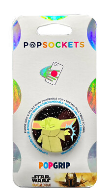 PopSockets Disney Star Wars Mandalorian Jedi Force Baby Yoda Grogu ...