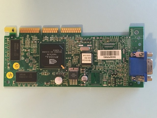 NVIDIA 180-p0026-0000-b 16mb TNT Vanta-16 AGP Video Card for sale ...