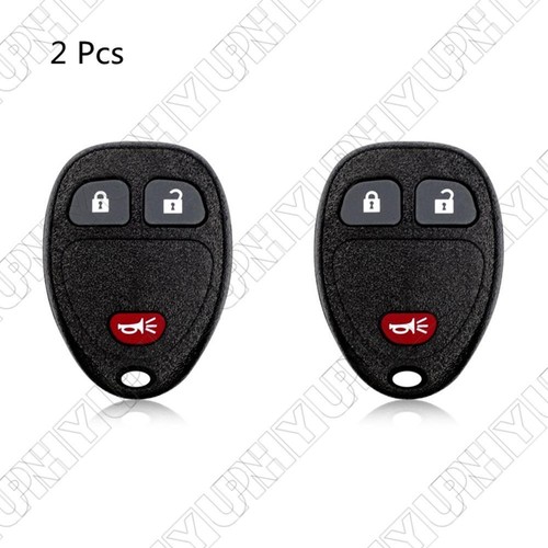 2Pcs Remote Keys 15100811 15777636 For Chevrolet Buick Pontiac Saturn ...
