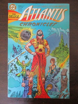 ATLANTIS CHRONICLES #1 MARCH 1990 NM NEAR MINT 9.6 DC COMICS THE DELUGE ...