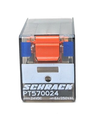 Schrack PT570024 6A/250V Relay 24VDC | eBay