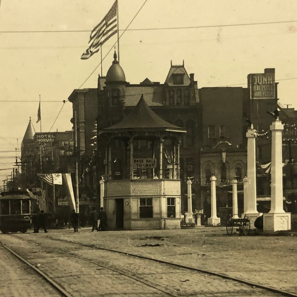 Vintage Lima Ohio Public Square Postcard Real Photo | eBay