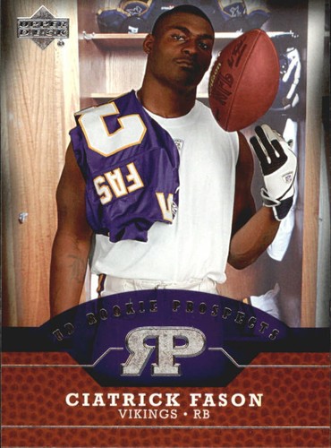2005 Upper Deck Rookie Prospects #RPCT Ciatrick Fason | eBay